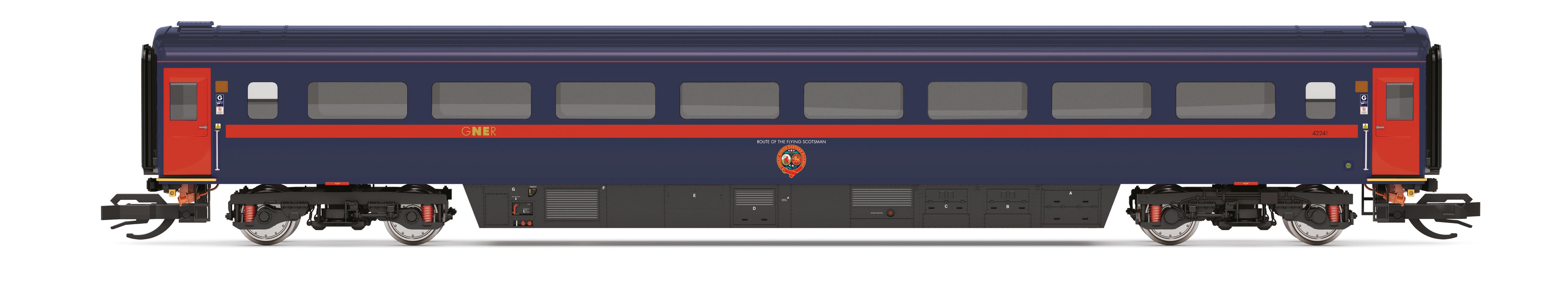 Hornby TT4043C - GNER - HST - Mk3 - '42241' - Trailer Standard Coach ...