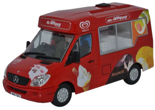 Oxford Diecast WM001 - Walls Ice Cream Whitby Mondial Ice Cream Van ...