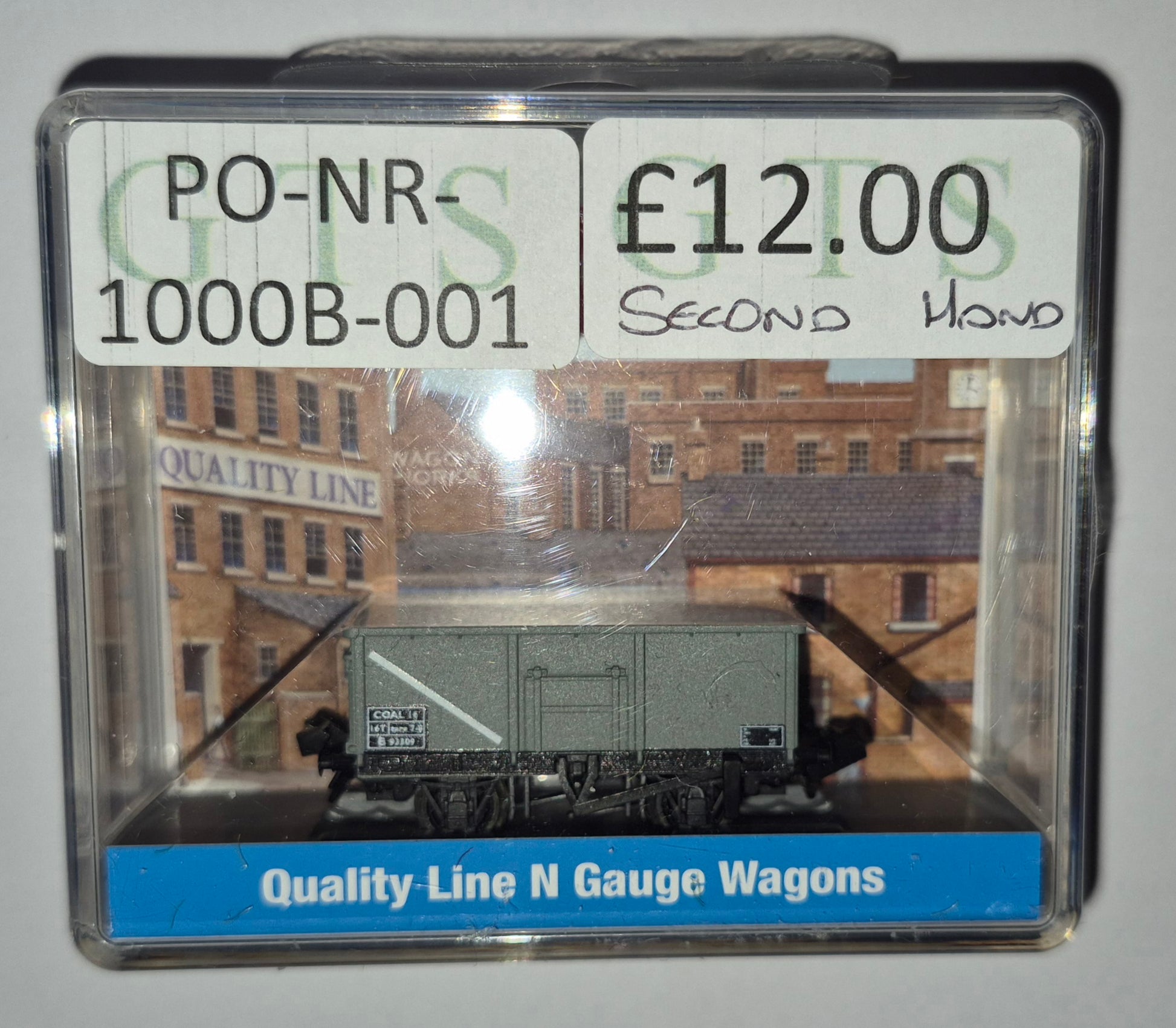 Peco NR-1000B - BR 16 Ton Mineral (Coal) Wagon , Unfitted, Grey (PRE O ...